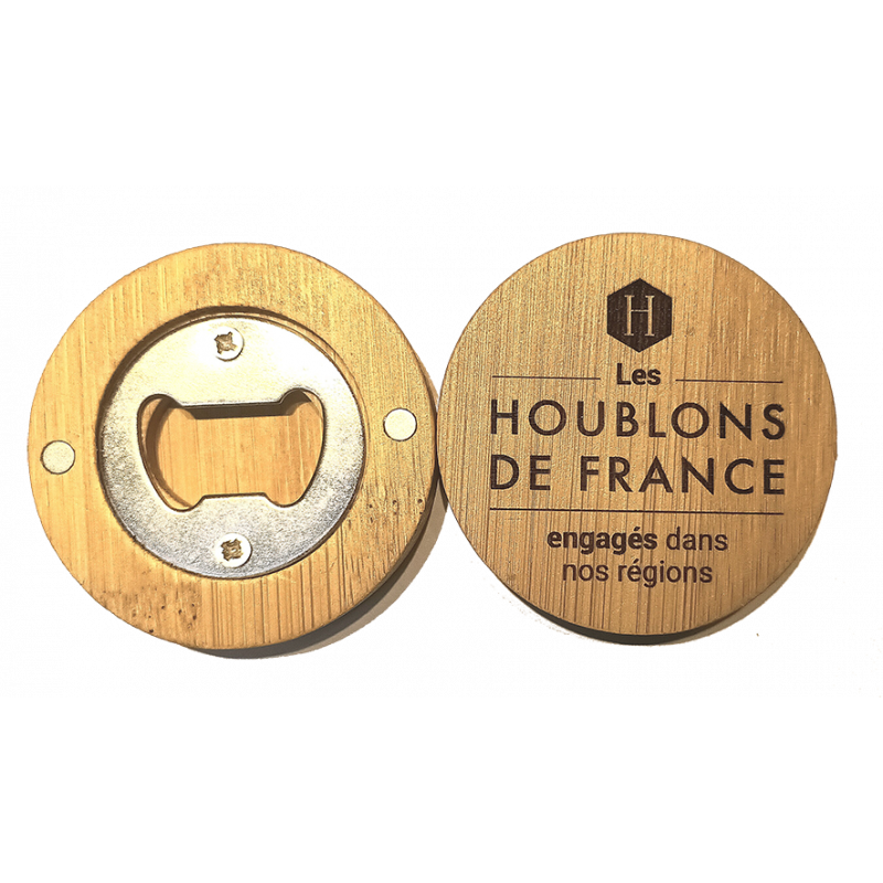 Décapsuleurs personnalisés en bois, décapsuleur événement, decapsuleur ...